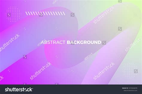Modern Abstract Dynamic Flow Effect Background Stock Vector Royalty