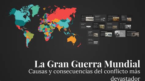 La Gran Guerra Guerra Mundial By Licha Nuñez On Prezi