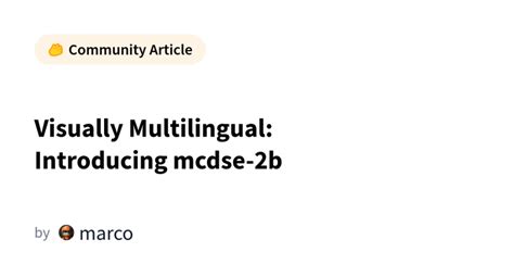 Bagirthi Bharath Reddy On Linkedin Visually Multilingual Introducing