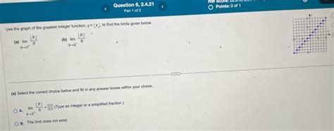 Solved Use The Graph Of The Greatest Integer Function Chegg