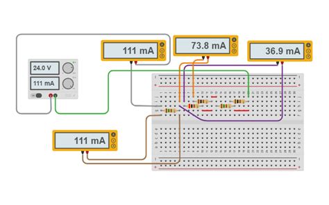 Circuit Design Series Parellel Arman Tinkercad