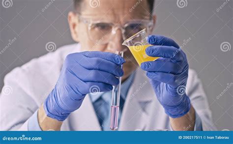 The Chemist Adds Solutions With Precision Ensuring Accurate Neutralization In The Acid Base