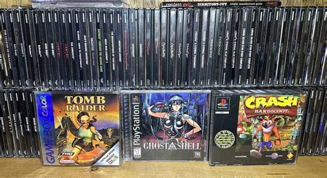 Ghost In The Shell Tomb Raider Gbc And Crash Made For A Great Monday R Gamecollecting