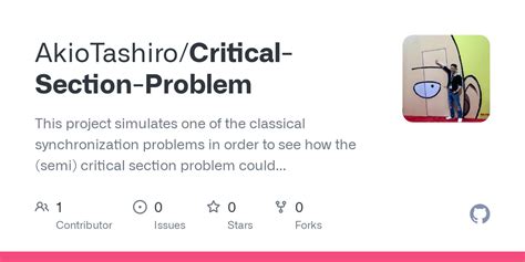 Github Akiotashiro Critical Section Problem This Project Simulates One Of The Classical