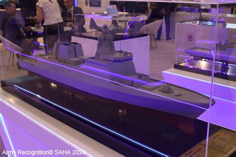 Turkiye New Tf 2000 Destroyer With Air Defense Capability At Saha Expo 2024