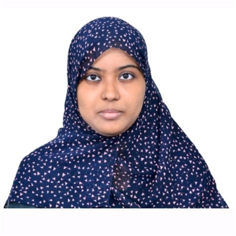 Hafeefa Mohammed Thalha Medical Laboratory Assistant M V Hospital