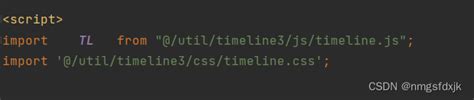 在Vue里使用TimelineJS vue项目 引用timeline js CSDN博客
