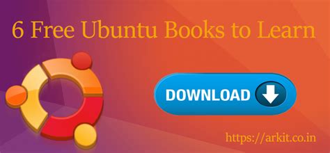 6 Free Ubuntu Books To Learn Ubuntu Desktop And Server Yourself Arkit