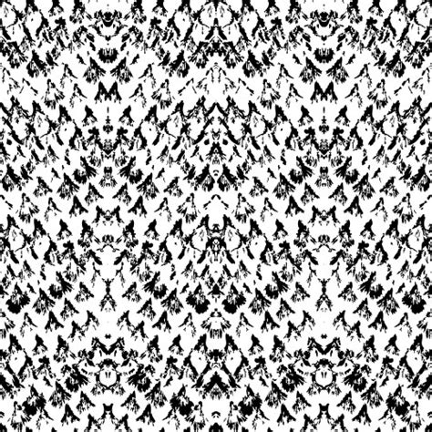 Snake Python Skin Texture Seamless Pattern Black Vector Image