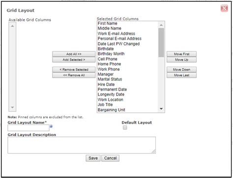 Create A Custom Layout Column Sorts And Filters For Records In A Data Grid Schoolfront