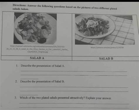 Directions Answer The Following Questions StudyX