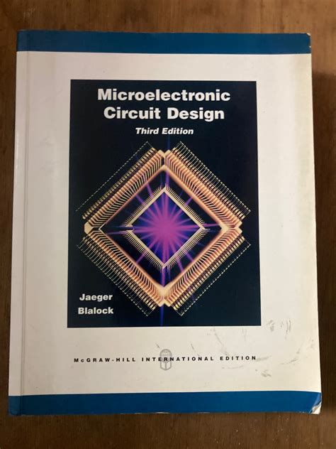 Microelectronic Circuit Design Textbook Hobbies And Toys Books