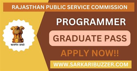 Rpsc Programmer भर्ती 2024 216 पद पर ऑनलाइन फॉर्म 100 निःशुल्क आवेदन करें