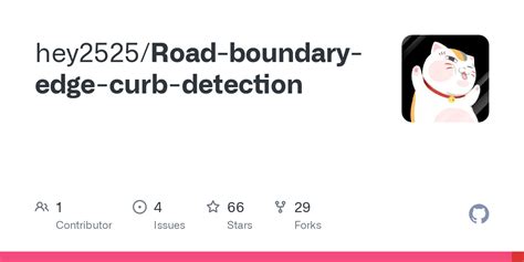 Github Hey2525road Boundary Edge Curb Detection