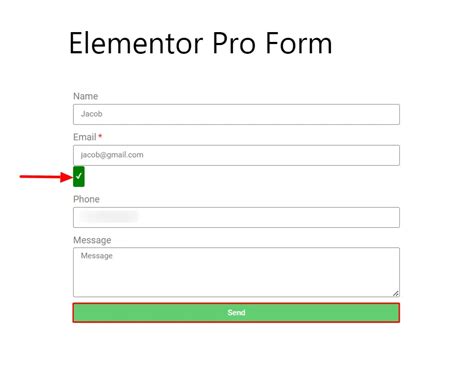 otp verification for elementor pro form wordpress