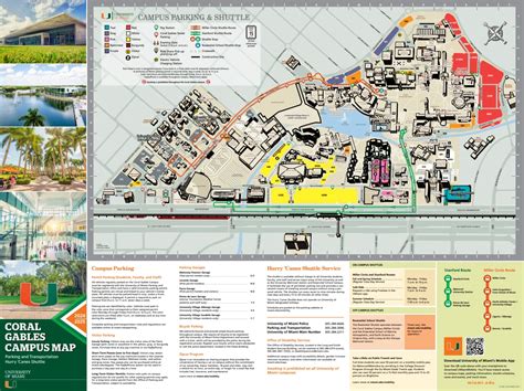 Miami University Campus Map University Of Miami Campus Map Florida