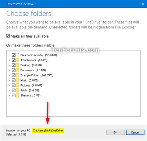 Restore Default Location Of Personal Folders In Windows 10 Page 4