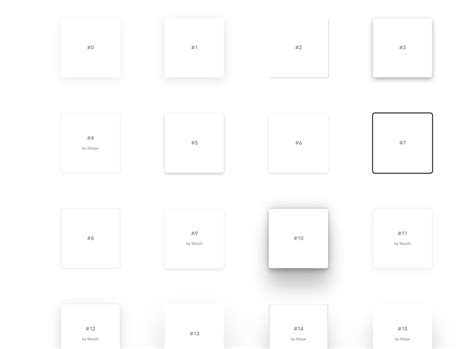 รวม Css ใส่เงาทุกแบบ