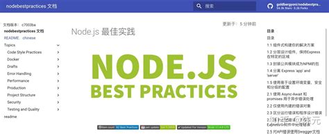 node js 最佳实践（github 54 3k stars 项目） 知乎