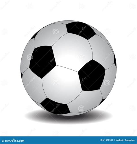 Classic Football Stock Vector Illustration Of Match 41552531