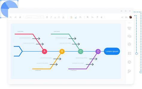 물고기 다이어그램 템플릿