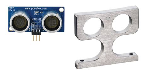 Arlo Robot Assembly Guide → Section 6 Assembling And Mounting The Ping Sensors Parallax Learn