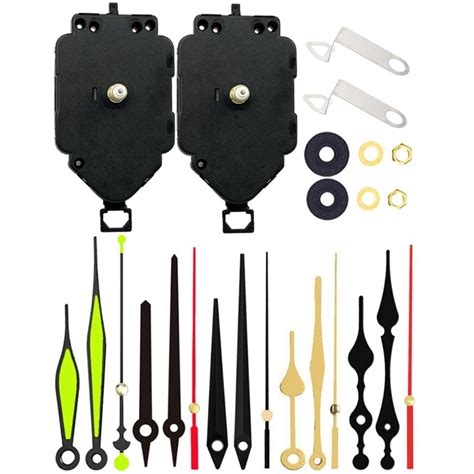 Qisuw Pendulum Clock Movement Motor Hanger For Wall Clock Replacment