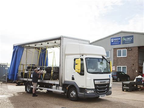 Delivery Of Aluminium Decking Heading To Berkshire Alideck