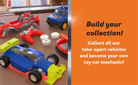 Driven By Battat Take Apart Car Toy With Drill And 19