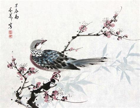 博宝·资讯 刘阔国画花鸟作品赏析：有笔有墨，有色有线，馨香一片 艺术 艺品万家 刘阔 国画 花鸟