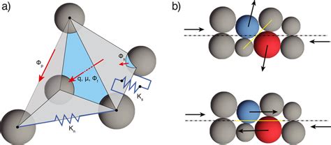 Schematic Diagram Of The Heat Transfer Fluid Flow And Contact Model Download Scientific