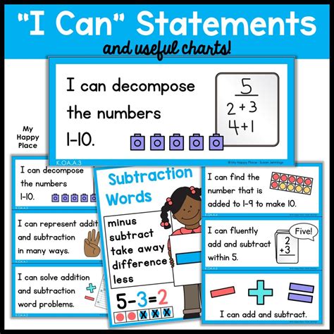 Addition And Subtraction Activities For Kindergarten