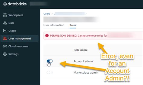Aws How Do You Replace The Account Admin Databricks Community 2804