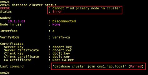 Cisco Meeting Server 3 6 Database Cluster Whats New About Certificate Cisco Community