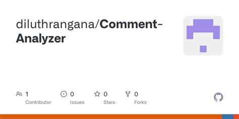Github Diluthranganacomment Analyzer