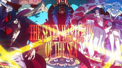 One Piece The Seven Warlords Of The Sea Explained