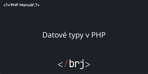 Tipos De Datos En Php