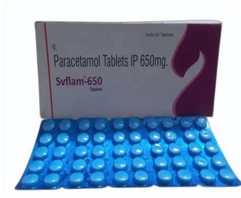 Paracetmol Tablets 650 Mg At ₹ 68box In Solan Id 2850305783955