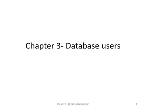 Create User Database Management Security Ppt