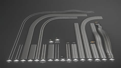 Railway Tracks Procedural Shader Nodes Buy Royalty Free 3d Model By Vis All 3d Vis All