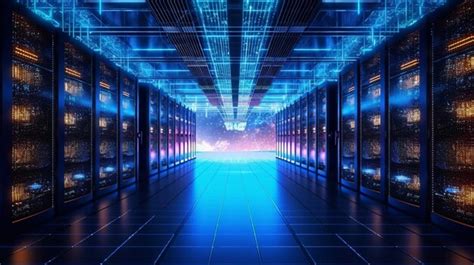 Premium Photo Cyber Security Ai Mind Network Management Modern Data Center Cloud Networking