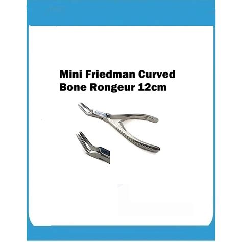 Mini Friedman Curved Bone Rongeur 12cm Dental Use Shopee Malaysia