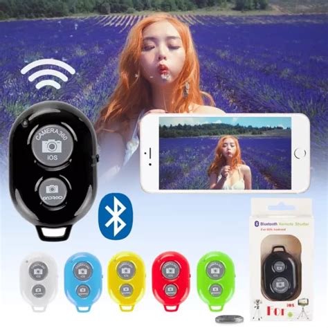 BLUETOOTH REMOTE CONTROL Camera Selfie Shutter Stick Button For Iphone Android 3 49 PicClick UK