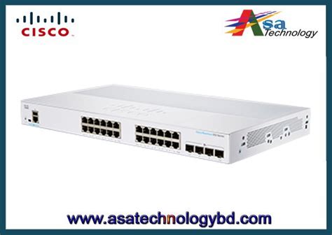 Asa Technology Cisco Cbs350 24t 4g Eu 24 Port Gigabit Managed Switch Price