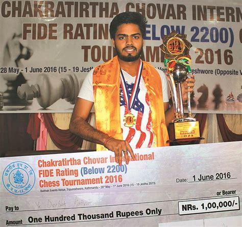 chakratirtha chobhar international chess tournament india s katiyar clinches title