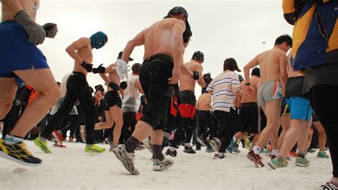 제25회 대관령 눈꽃축제 및 알몸마라톤 대회 Youtube