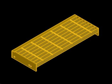 Grating In Autocad Download Cad Free 58 36 Kb Bibliocad