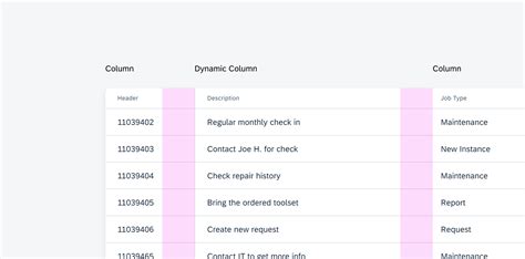 Data Table SAP Fiori For Android Design Guidelines