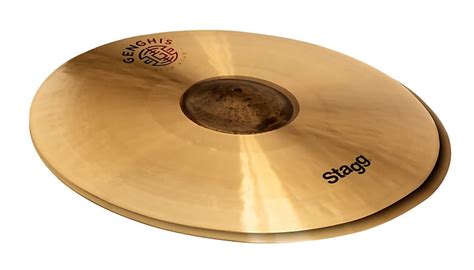 Stagg 14 Genghis Exo Medium Hi Hat Cymbals Geng Hm14e Reverb Uk