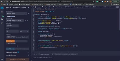 How To Create And Deploy An Erc 20 Token On The Ethereum Blockchain
